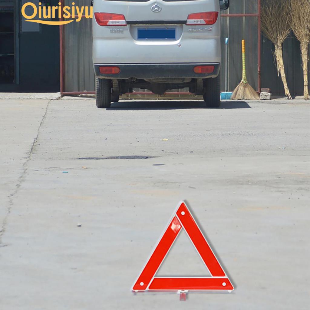 Buy Car Hazard Warning Sign Foldable Triangular Breakdown Emergency ...