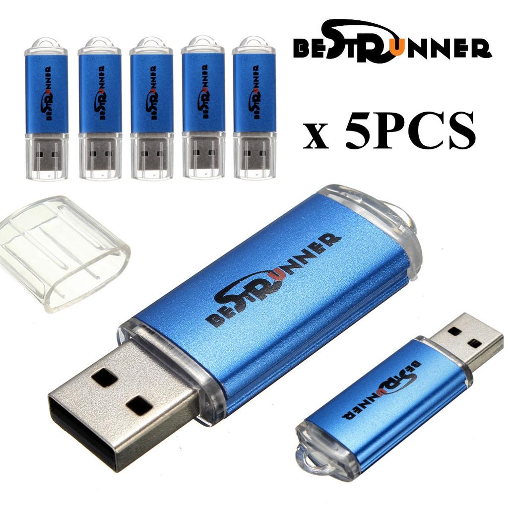 Buy 1/5/10 PCS Bestrunner Pen Drive Micro Usb Flash Drive 128MB ...