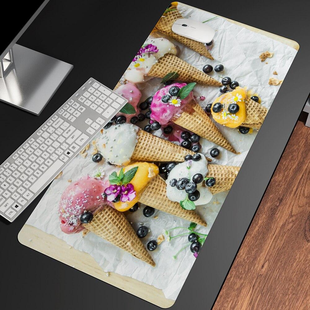 Kaufe Pretty Cute Ice Cream Mouse Pad Gaming Mousepad Mat Gamer ...