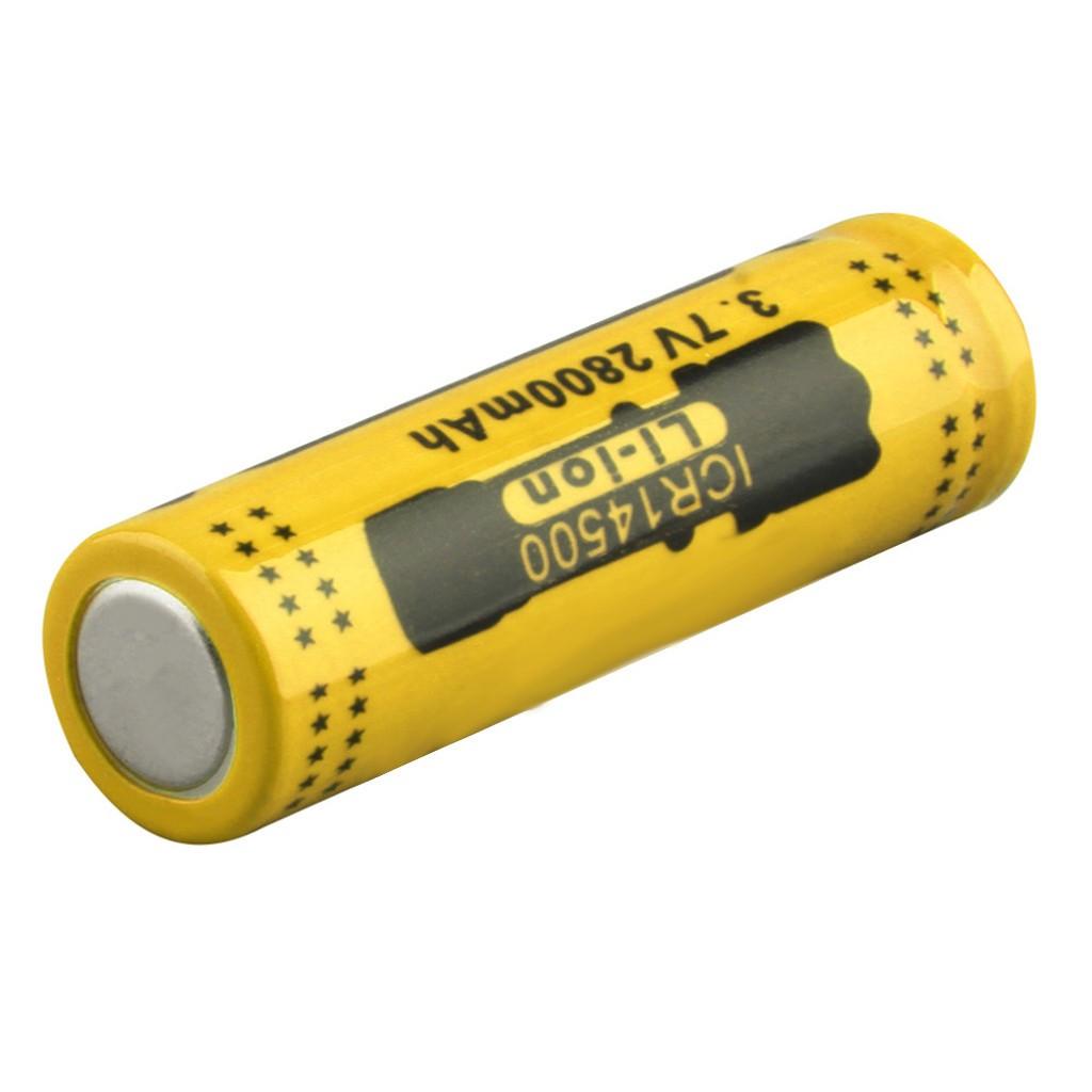 Buy Rechargeable Lithium 14500 Cylindrical Battery 3.7V 2800mAh at ...