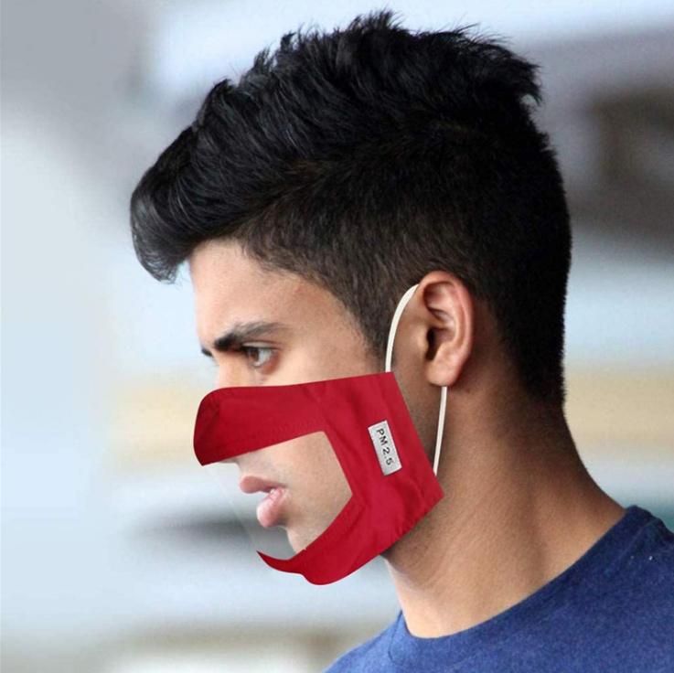 Buy High Quality Fashion Unisex Solid Color Visualization Mask Earloop ...