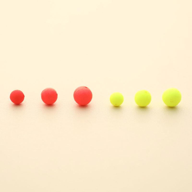 Buy 50 Pcs Floating Bobbers Fishing Fluorescent Drift Ball Fishing ...