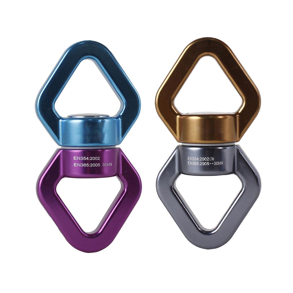 Buy Outdoor Rock Aerial Safety Climbing Device Yoga Rotational Swivel ...