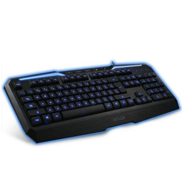 Buy DELUX K9025 USB Wired Gaming Keyboard with LED Backlight for ...