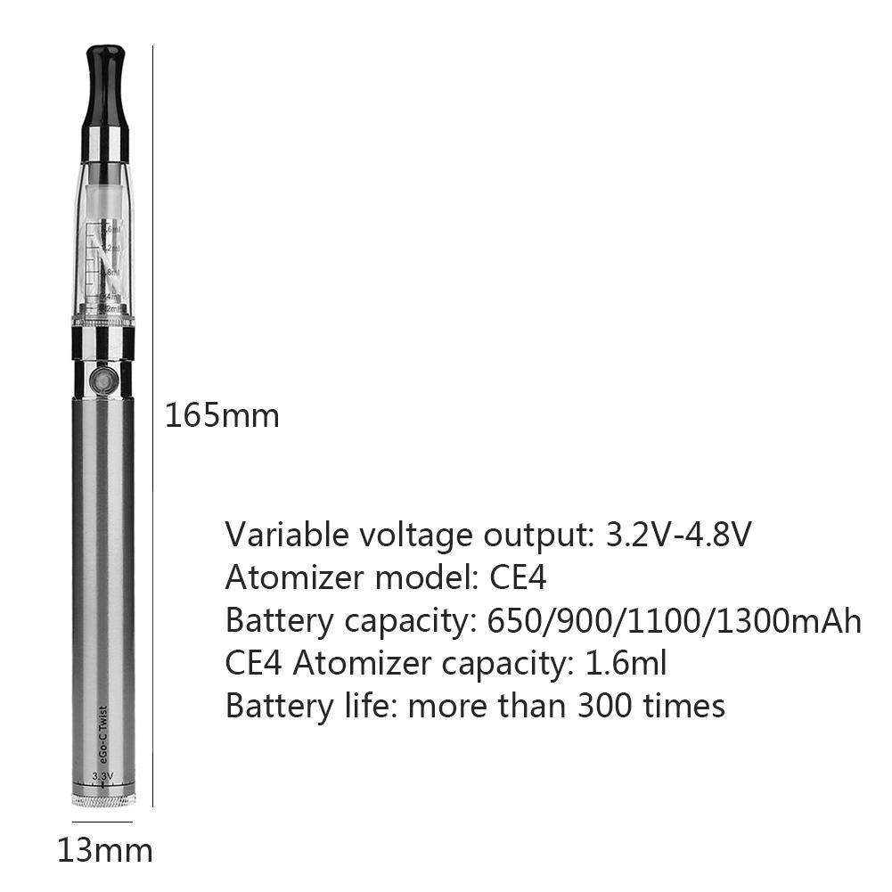 Elektronik Sigara eGo-C Büküm Kiti CE4 CE5 MT3 Değişken Voltajlı Vape ...