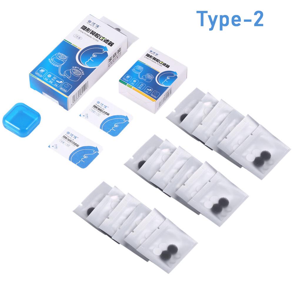 Anti Dust Allergy Relief Protection Invisible Nasal Filters Pollen ...