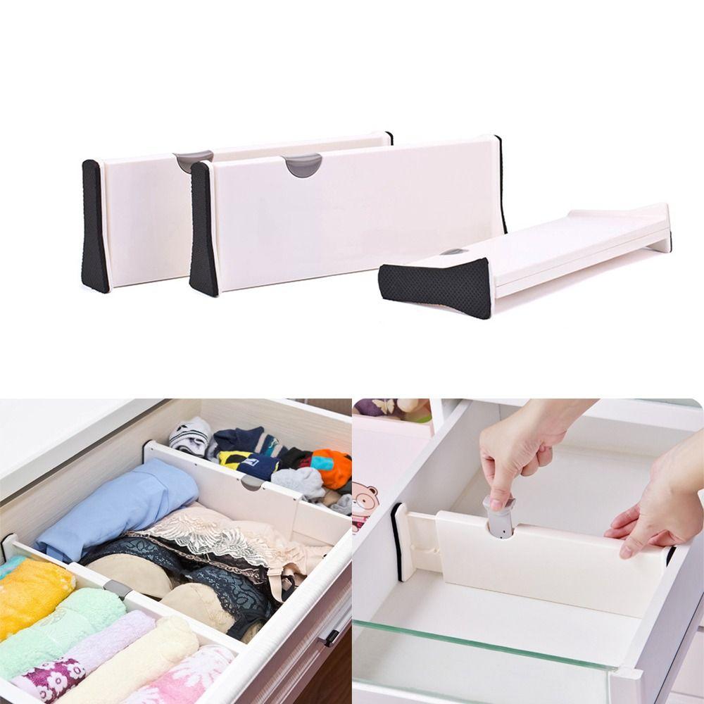 Kjøp Kitchen Storage Bins Office Adjustable Drawer Tool For Dresser ...