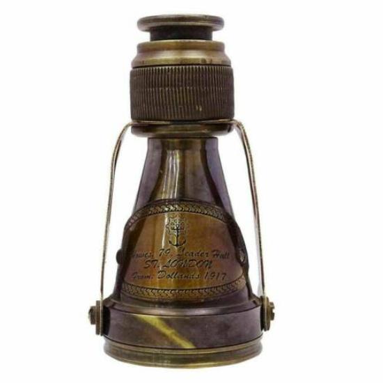 Cheap Antique Brass Monocular Binocular Telescope Vintage Nautical ...