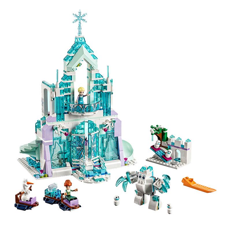 Buy 25002 Elsa Magical Ice Castle Set 731pcs Princess Building Blocks ...
