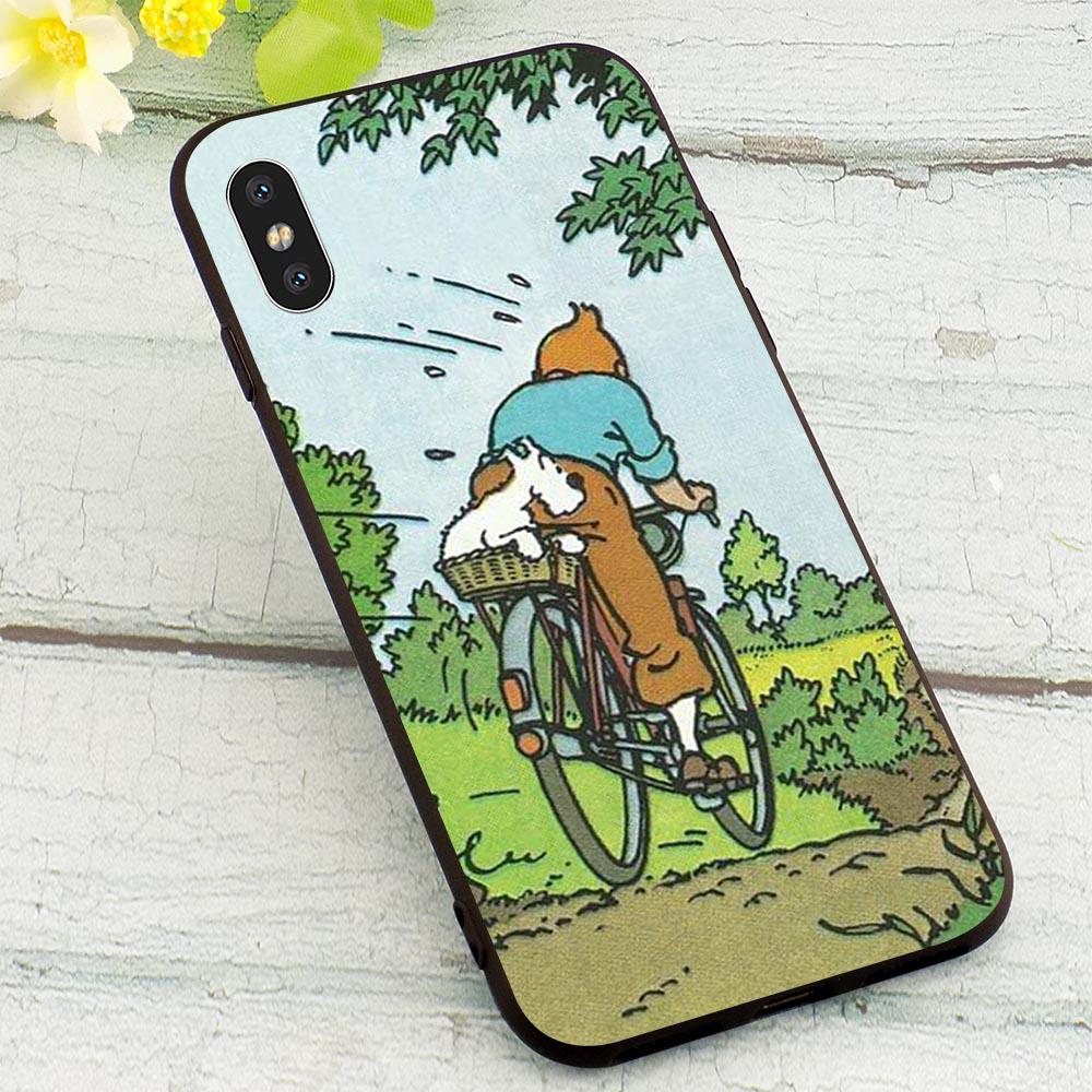 The Adventures of Tintin Phone Case for Samsung Galaxy A20 A30 A40 A50 ...