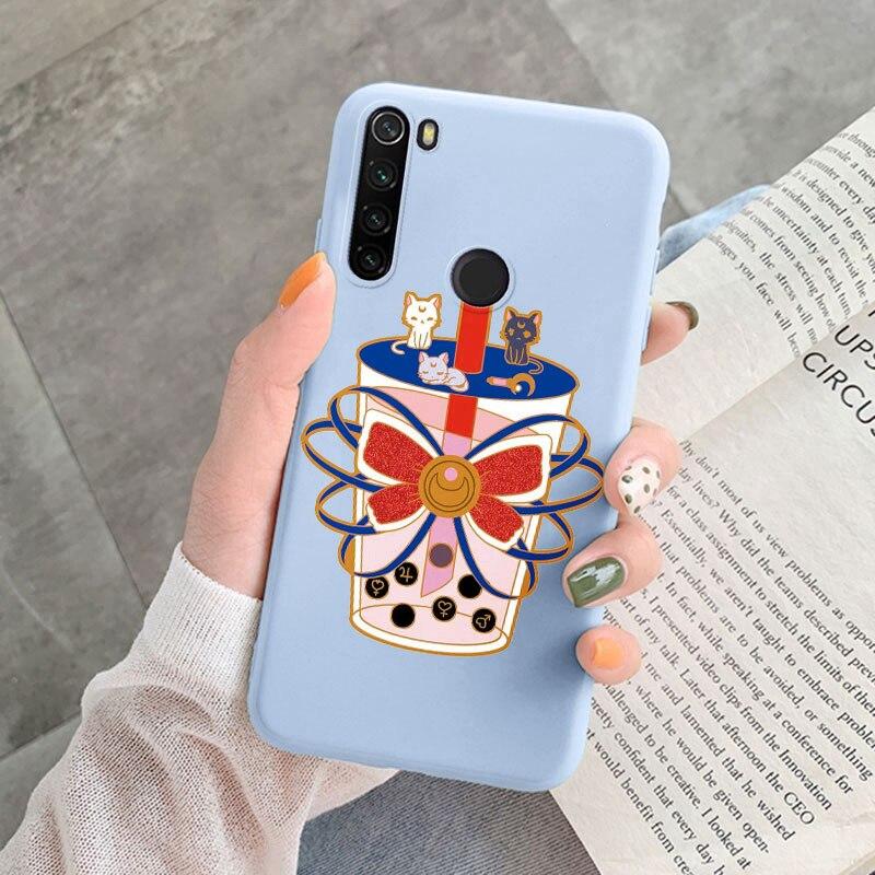 Buy Anime Sailor Moon for Xiaomi Redmi Note 8 8T Pro Phone Case Cute ...