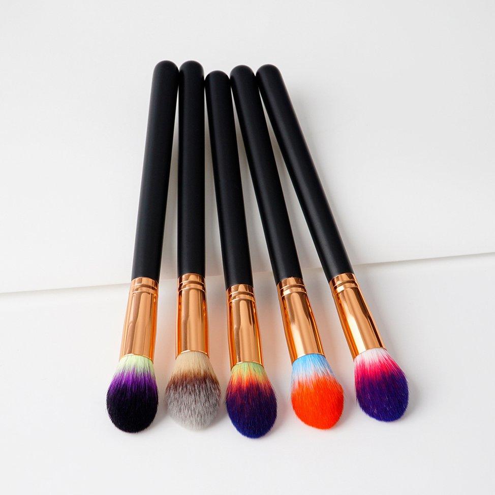 KC Straight Handle Makeup brush Professional Makeup Brush Set Cosmetic ...