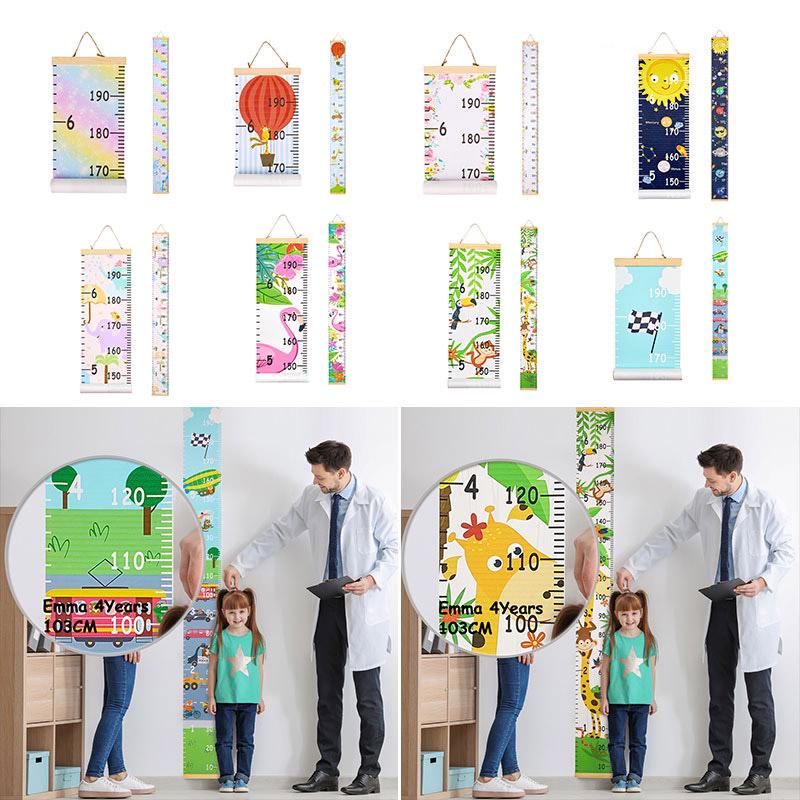 Buy Baby/Kids Growth Chart Handing Ruler Removable Height Growth Chart ...