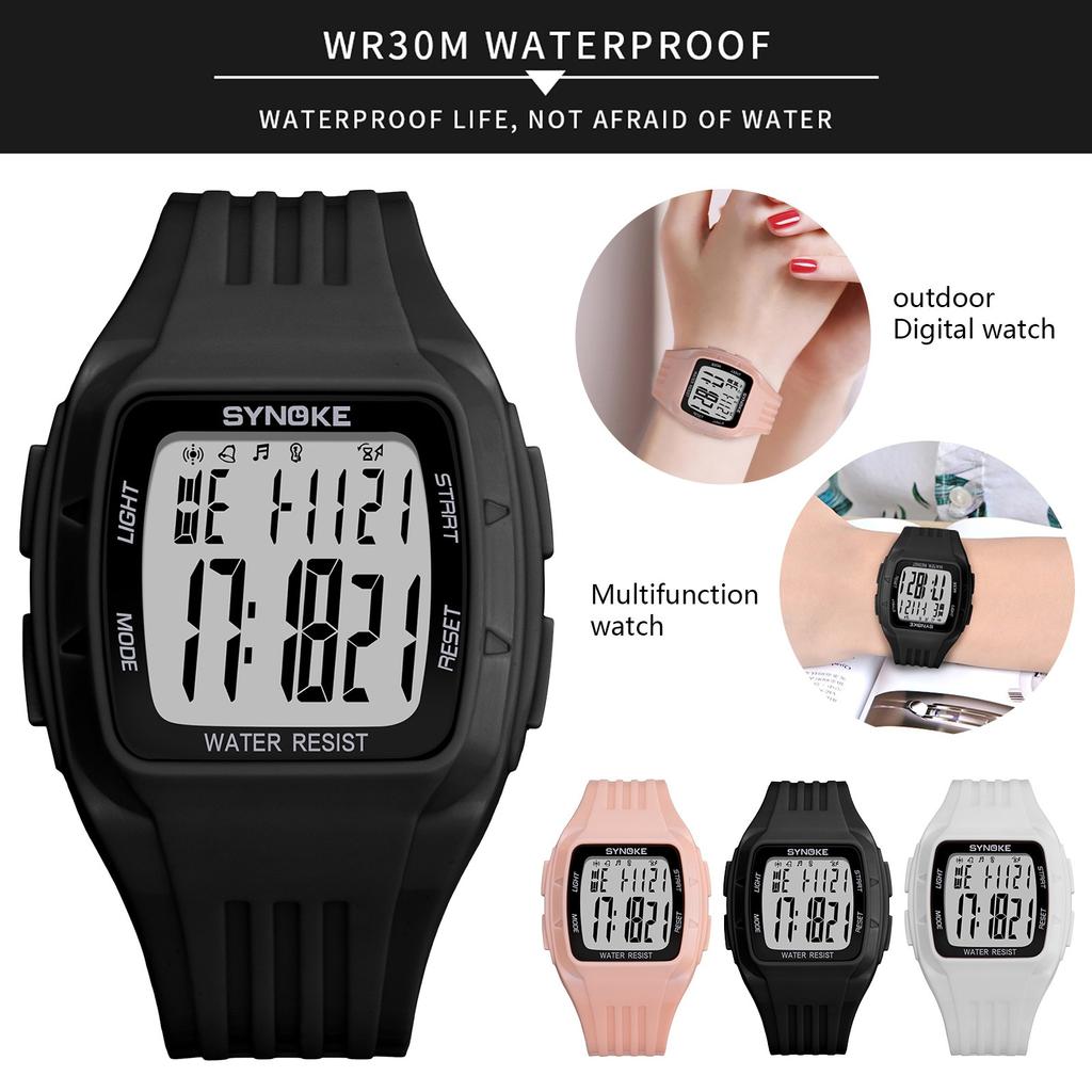 Buy New Sports Multifunctional Waterproof Luminous Watch Men's Digital ...