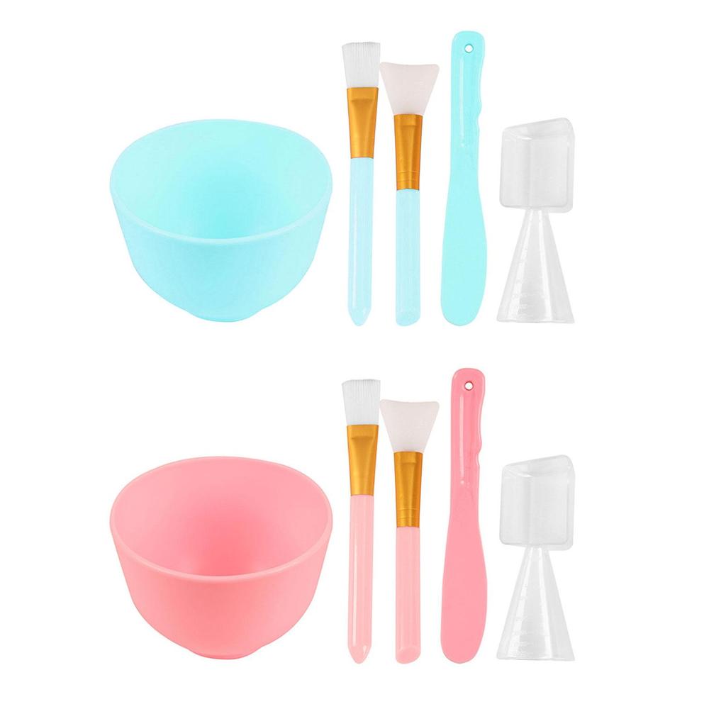 Cheap DIY Face Cover Kit Two Different Brushes Two-In-One Spoon | Joom