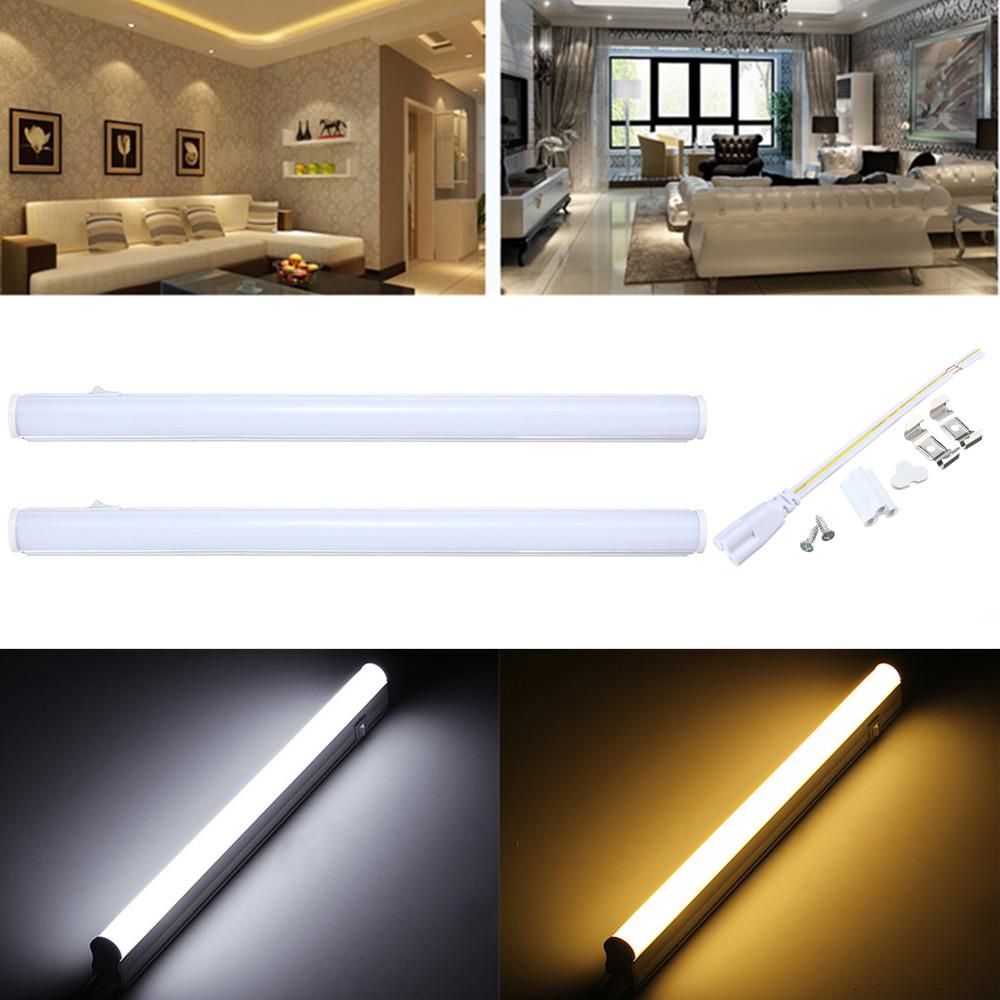 Buy 30/60cm T5 2835 LED Integrated Fluorescent Tube Light Bar Lamp Bubl ...