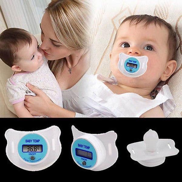 Buy Practical Baby Kid LCD Digital Mouth Nipple Pacifier Thermometer ...
