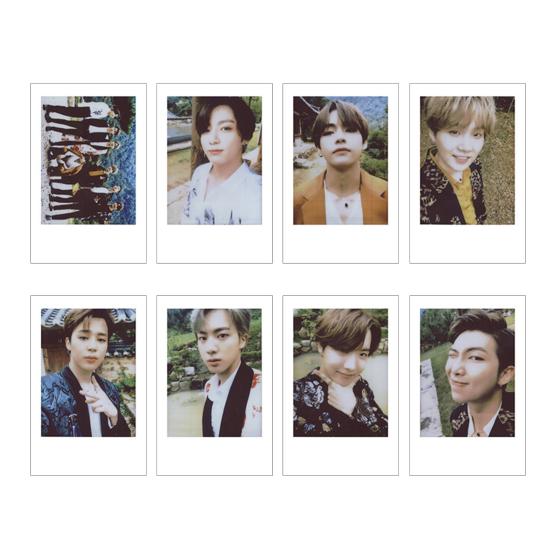 Buy 7/8Pcs Photo Card BTS Member Printing Idol Peripherals Paper ...