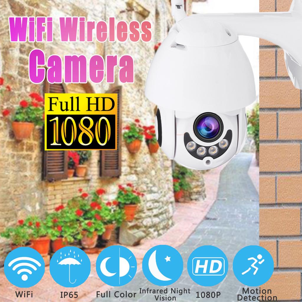 Buy 1080P PTZ IP Camera Wifi Outdoor Speed Dome Wireless Wifi Security ...