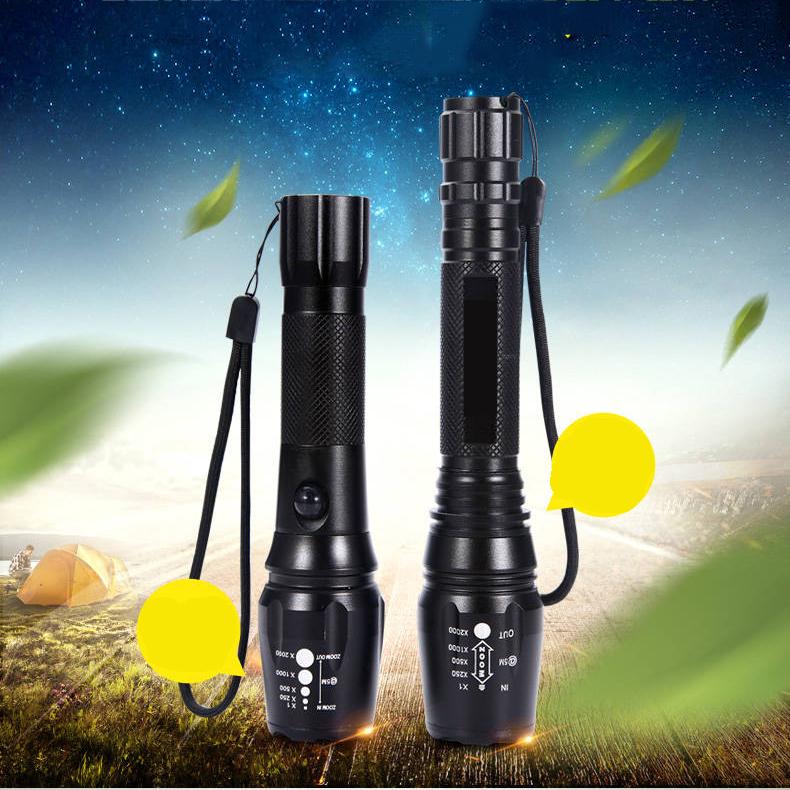 Special Forces Strong Light Flashlight Super Bright Long Shot ...