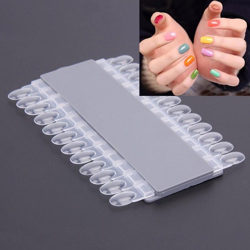 Buy Card Display Board Transparent Nail Special Color Nail Art Tips ...