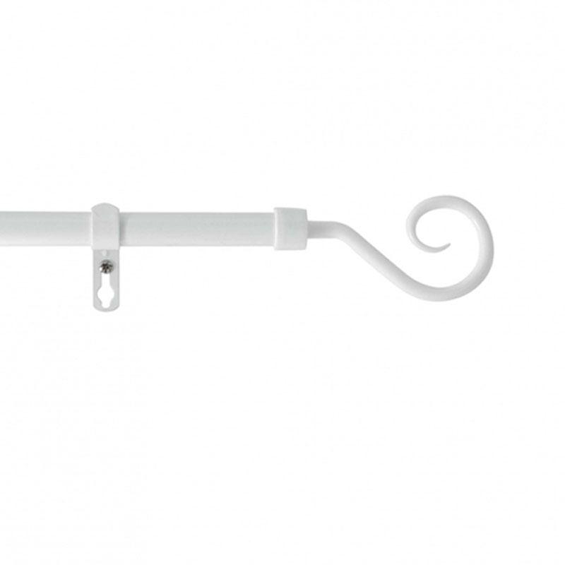 Buy Stretch rod kit 120 to 210 cm painted Hooky white at affordable ...