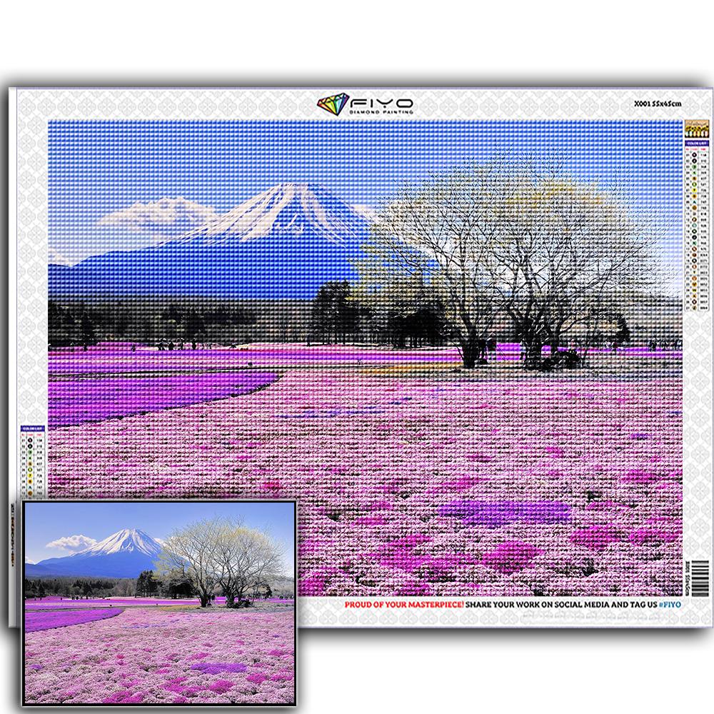 Buy 5D DIY Diamond Painting Scenery Full Circle Rhinestone Embroidery ...