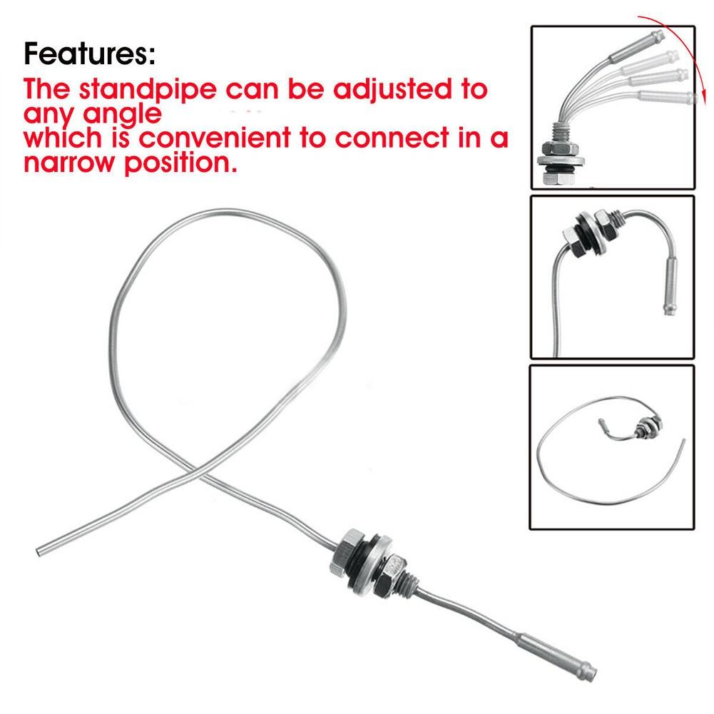 Buy G44206 Fuel Tank Stand Pipe Black & Silver Filter Hose at ...