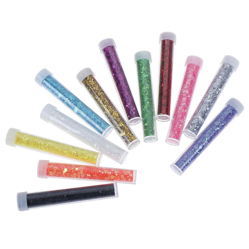 Buy 2Pcs Sequin Fluffy Slime Box Toy For Children Modeling Clay Diy ...