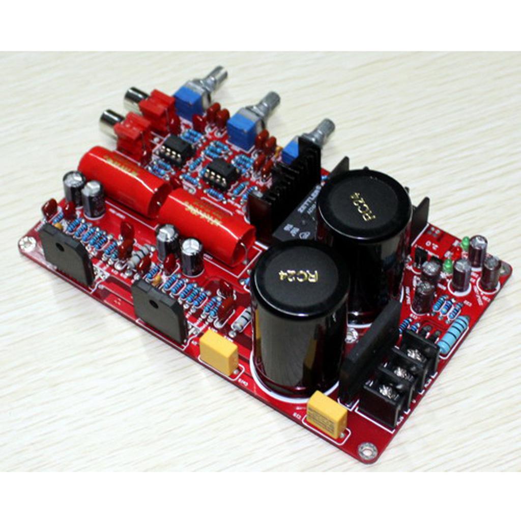 Buy LM3886+NE5532 68W+68W Dual Channel Stereo Pre Amp Power Amplifier ...