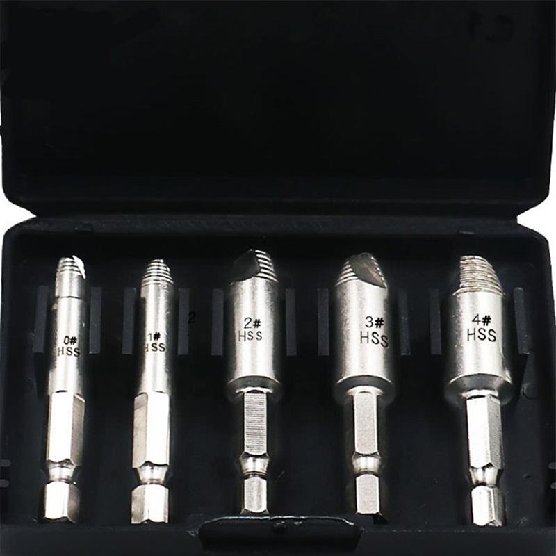 Buy Easy Stripped Remove Damaged Screw Extractor Set Broken Stuck Screw ...