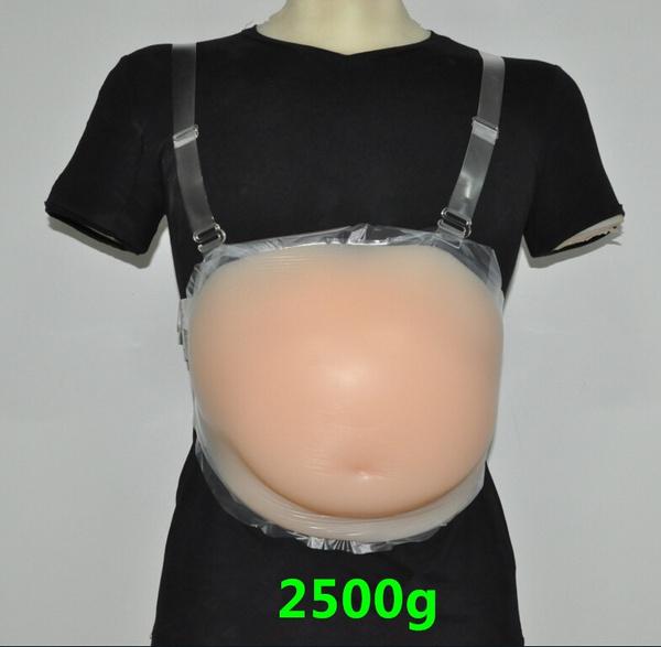Buy Manufacturers Silicone Fake Belly Costume Props Fake Belly Fat ...