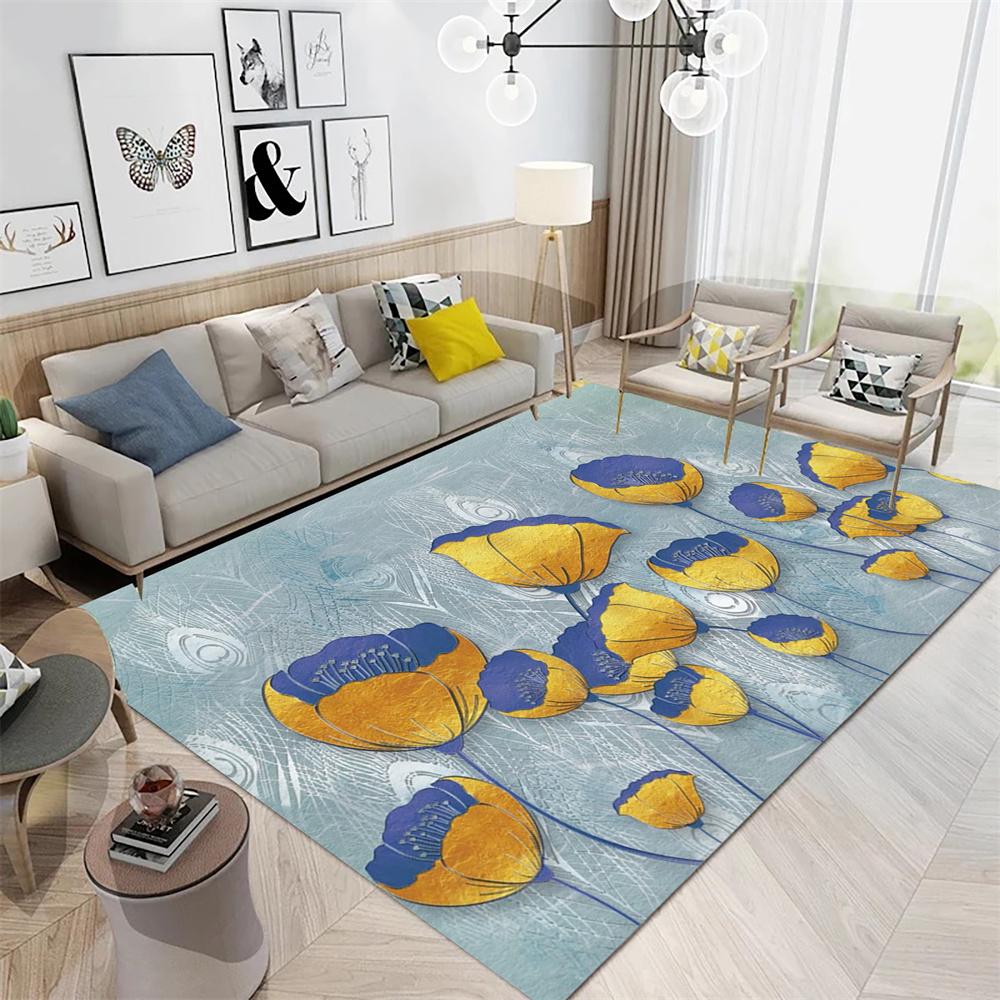 Cheap 3D Printed Floor Mats Non-Slip Doormat Carpet Printing Rugs for ...