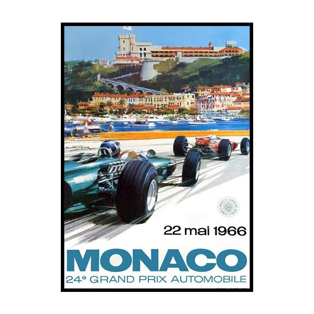 Cheap F1 Car Picture Decoration Mural Retro Poster Canvas Painting and ...