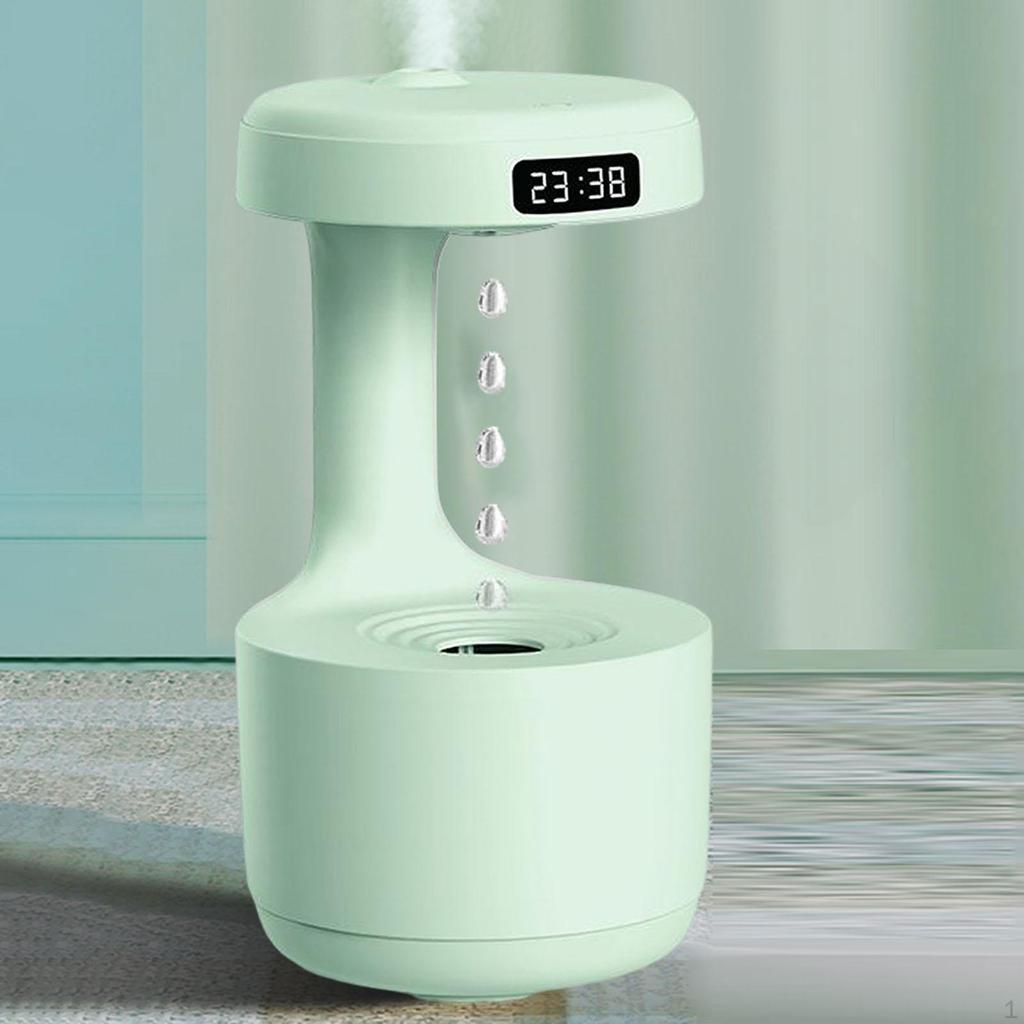Buy Mini Air Humidifier USB Rechargeable Night Light Auto Shut Off LED ...