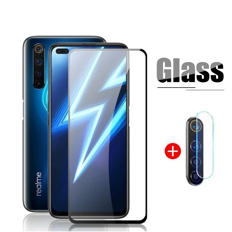 Buy 2 In 1 Realme C3 C11 C12 Glass Screen Protector For OPPO Realme C15 ...
