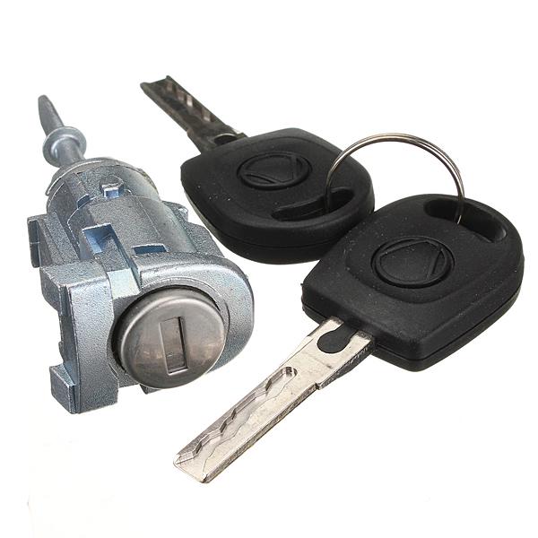 Buy 4 Keys Complete 2 Door Barrel Lock Set Left Right For VW Mk4 Golf ...