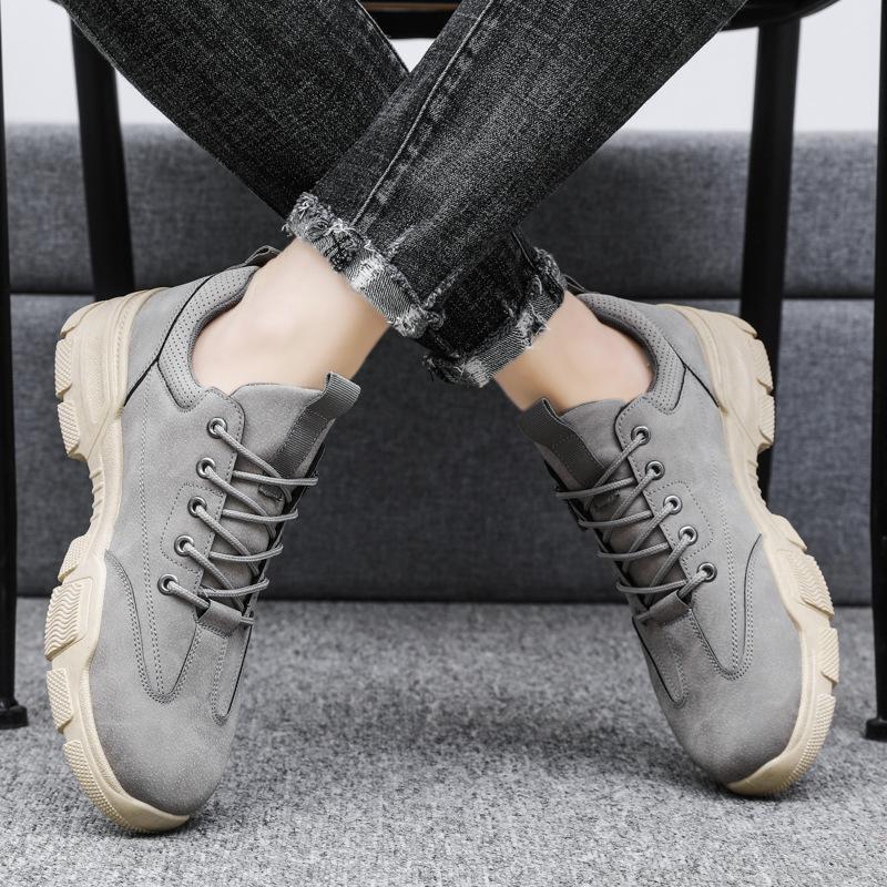 Low-Top Work Shoes Men's Spring Autumn New Breathable Martin Shoes Tide ...
