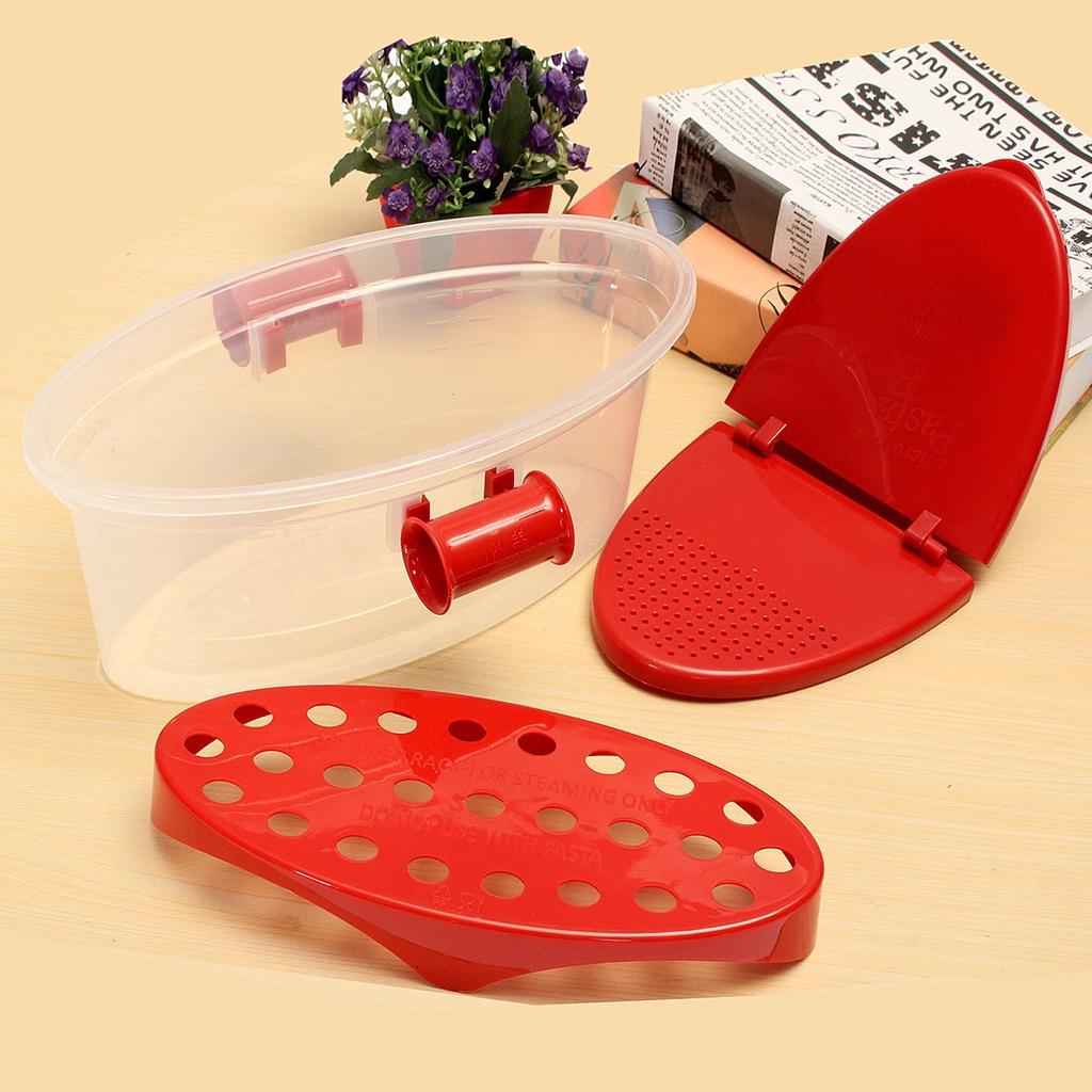 Buy Microwave Pasta Boat Cooker Spaghetti Cooking Tool Noodles Kitchen ...