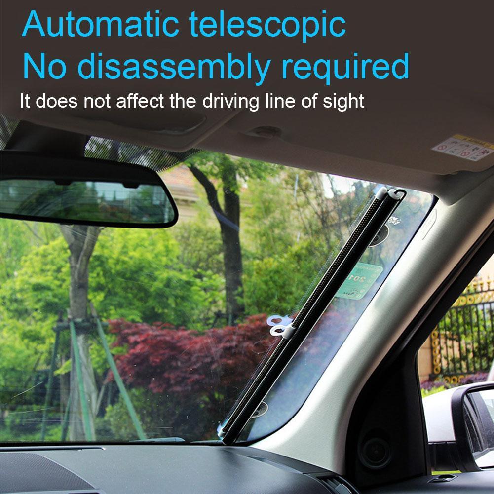 Buy Car Sunshade Curtain Front/Back Windshield Sun Block Suction ...