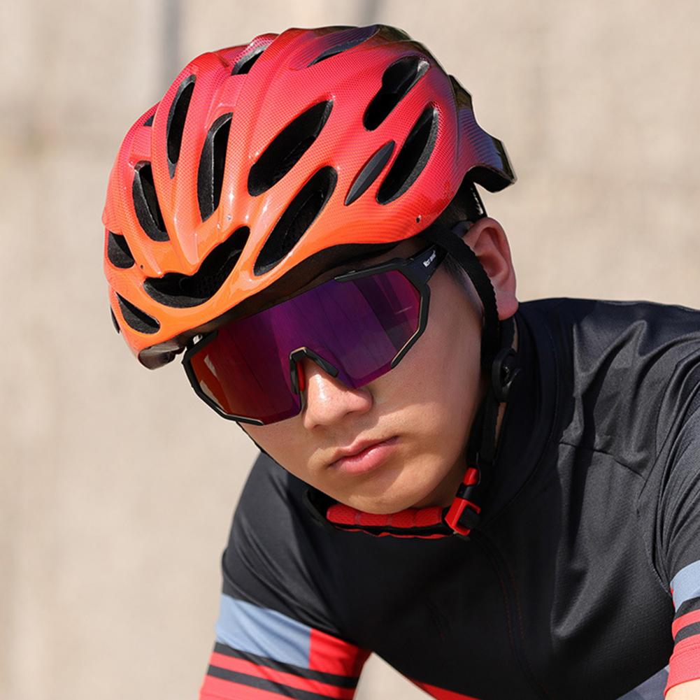 Kup Bicycle Bike Helmet Ultralight Integrated Molding Gradient Color ...