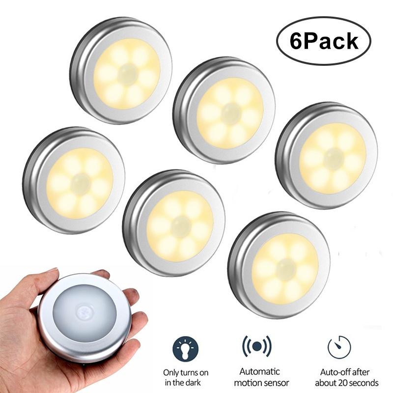 Buy Automatic LED Night Light Motion Detector Magnetic On / Off 3M ...