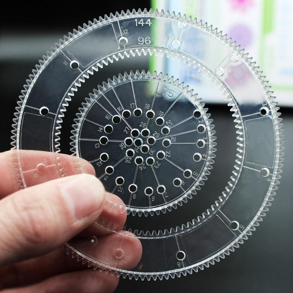 Buy 22pcs Creative Variety Flower Ruler Set Interlocking Wheel Toy ...