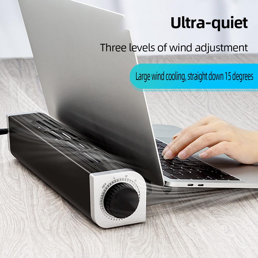 Olmaster USB Cooling Fan Laptop Pad Stand Fan Notebook Computer Phone ...