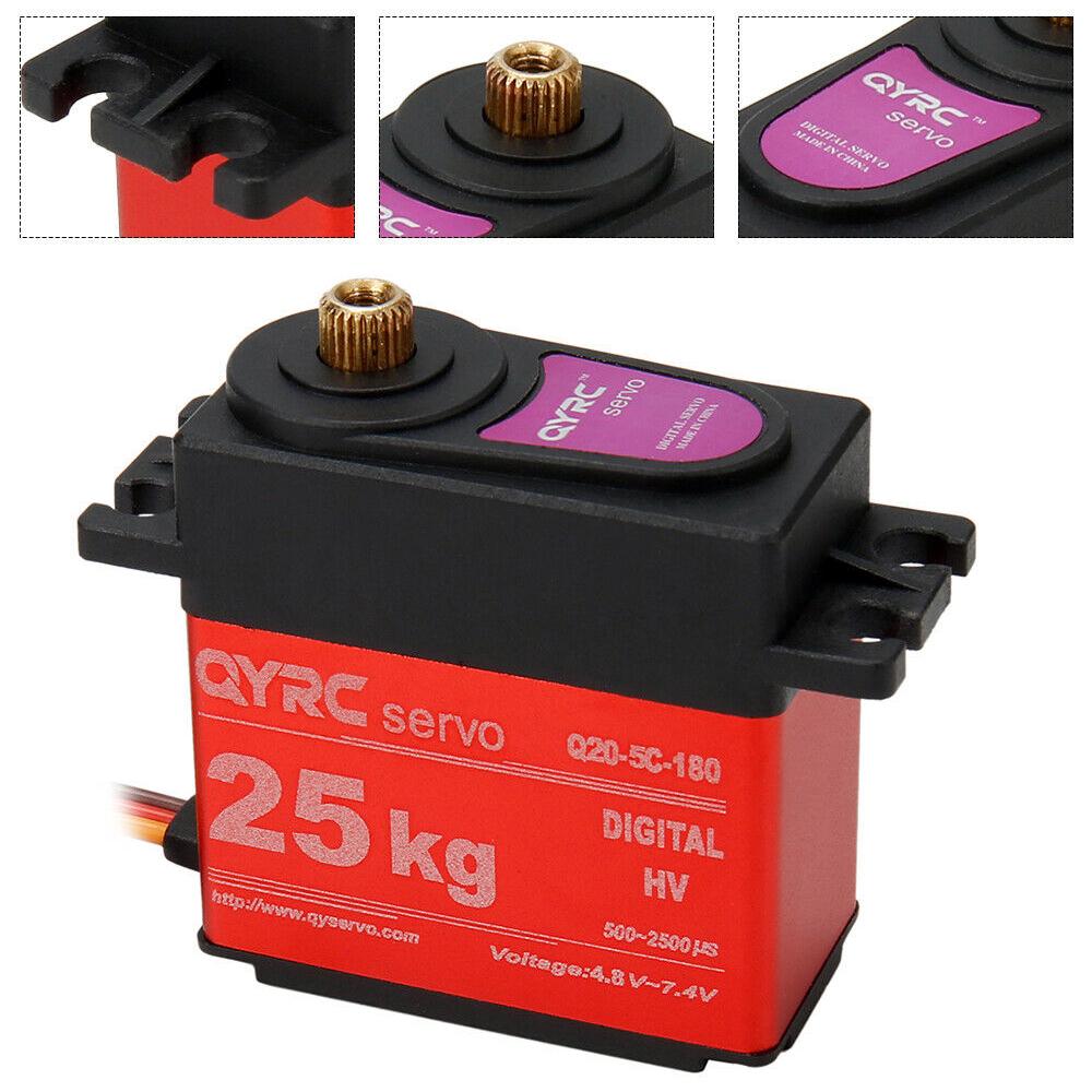Buy Dagu Core Motor Q20-5C-180 25KG Digital Servo For RC Car Boat Robot ...