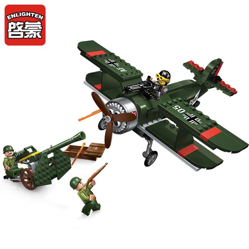 Enlighten Building Block Military Battle Land Force Fighter Battleplane ...
