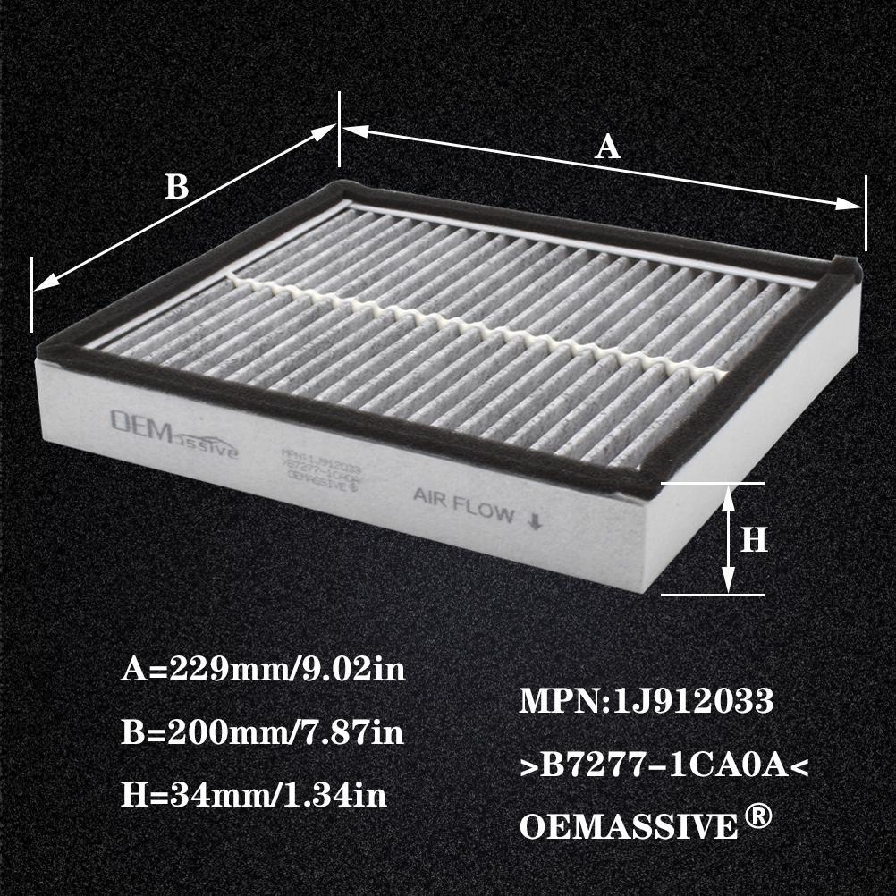 Köp Car Pollen Cabin Air Filter Conditioning Filters B7277-1CA0A 27277 ...