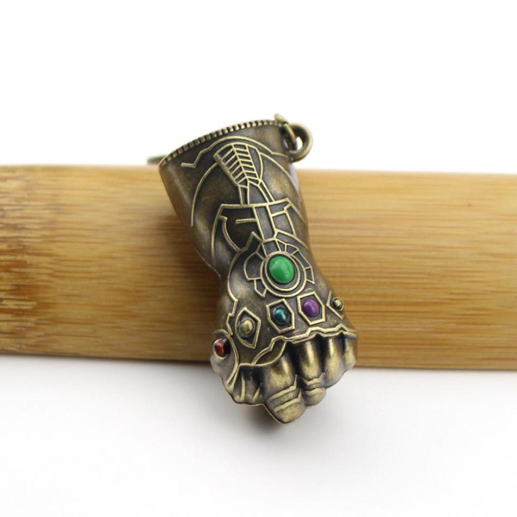 Buy Avengers Infinity War Thanos Gauntlet Fist Pendant Charm Key Chain ...