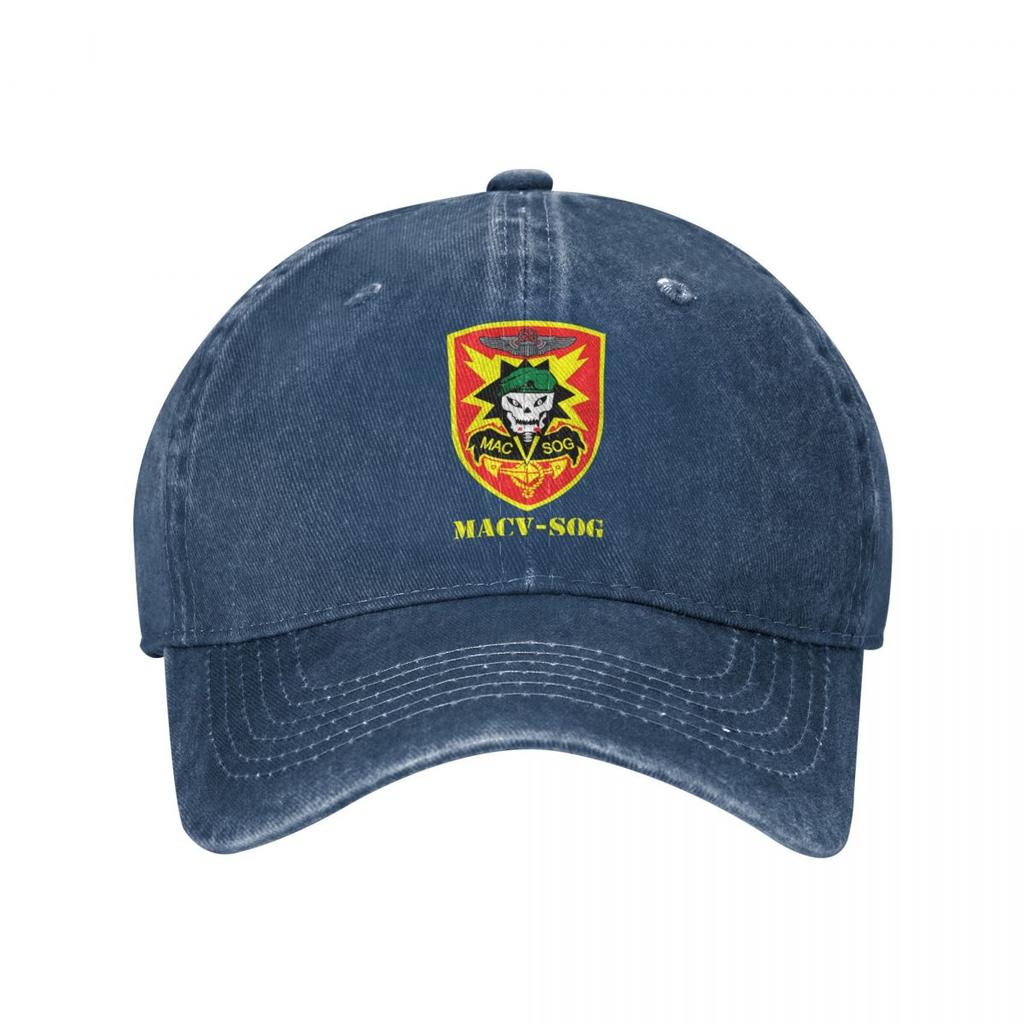 Satın alın Macv Sog Army Unit Patch Washed Denim Baseball Cap Trucker ...