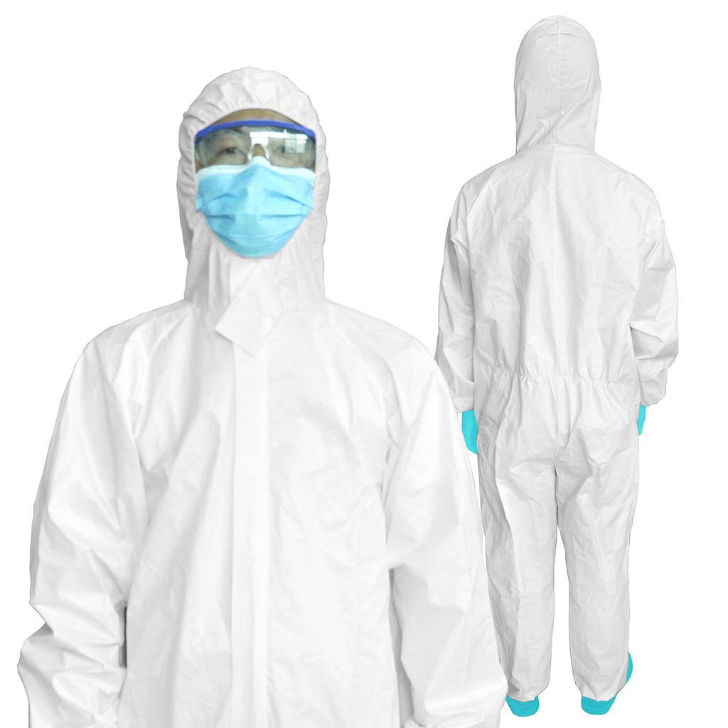 Buy Disposable Non-woven Full Body Protective Suit with Elastic Wrist ...